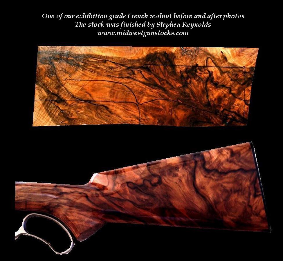 HunterBid.Com - Gunstock Walnut Wood Blank And Gun Auction Site
